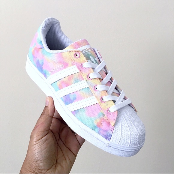 adidas | Shoes | Rare Adidas Superstar Tie Dye Easter | Poshmark
